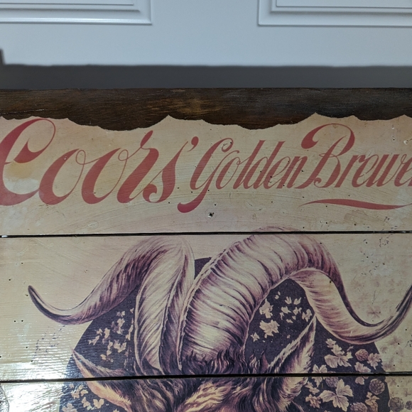 Coors | Art | Vintage Rare Coors Raisin Rack Golden Brewery Colorado ...